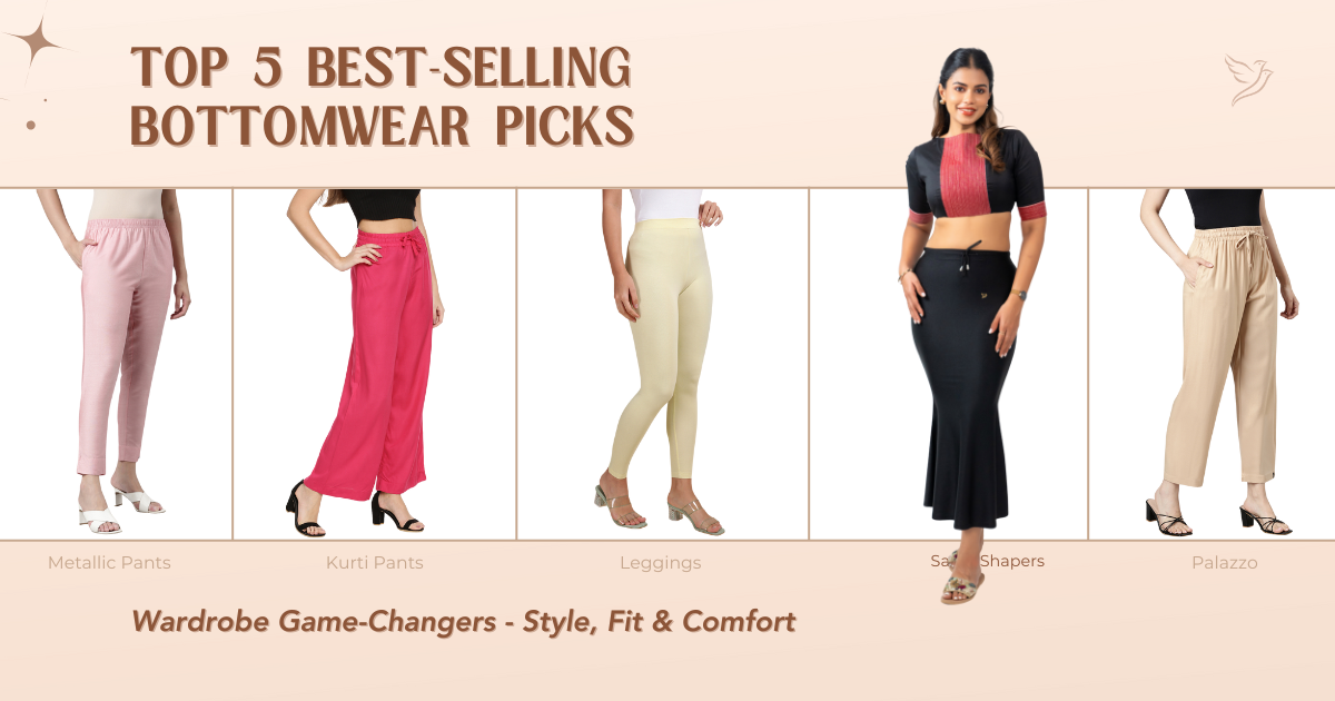 Top 5 Best-Selling Women’s Bottomwear | Twin Birds