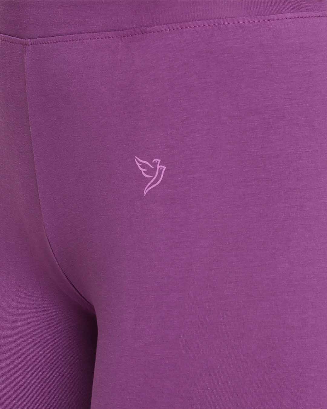 Vapour Violet Ankle Legging