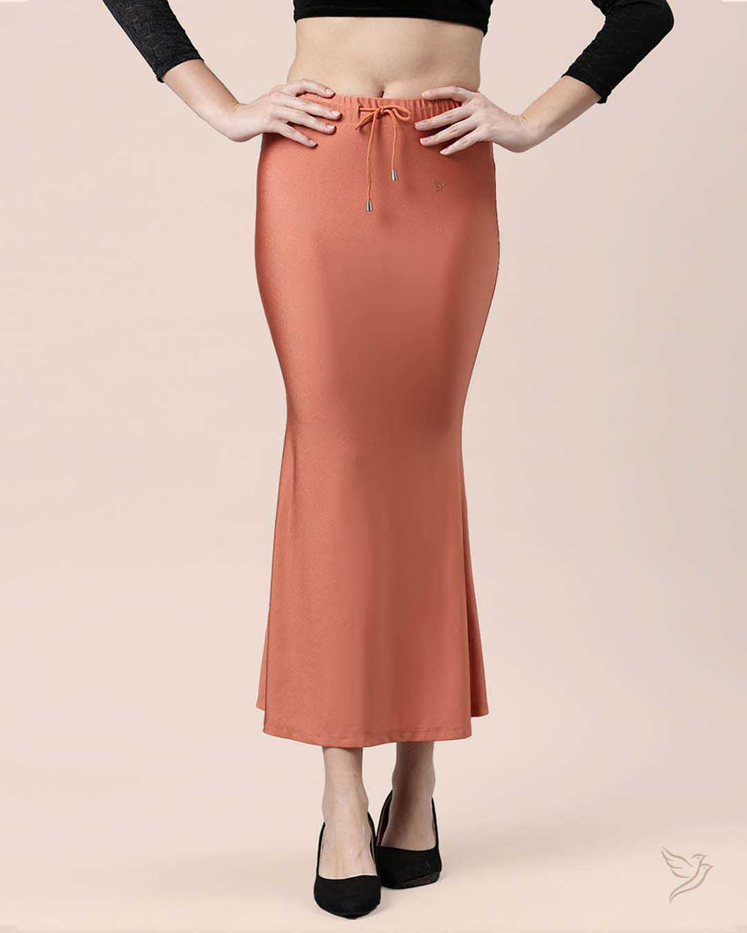 Buy Saree Shaper Shimmer Curious Copper | Twin Birds