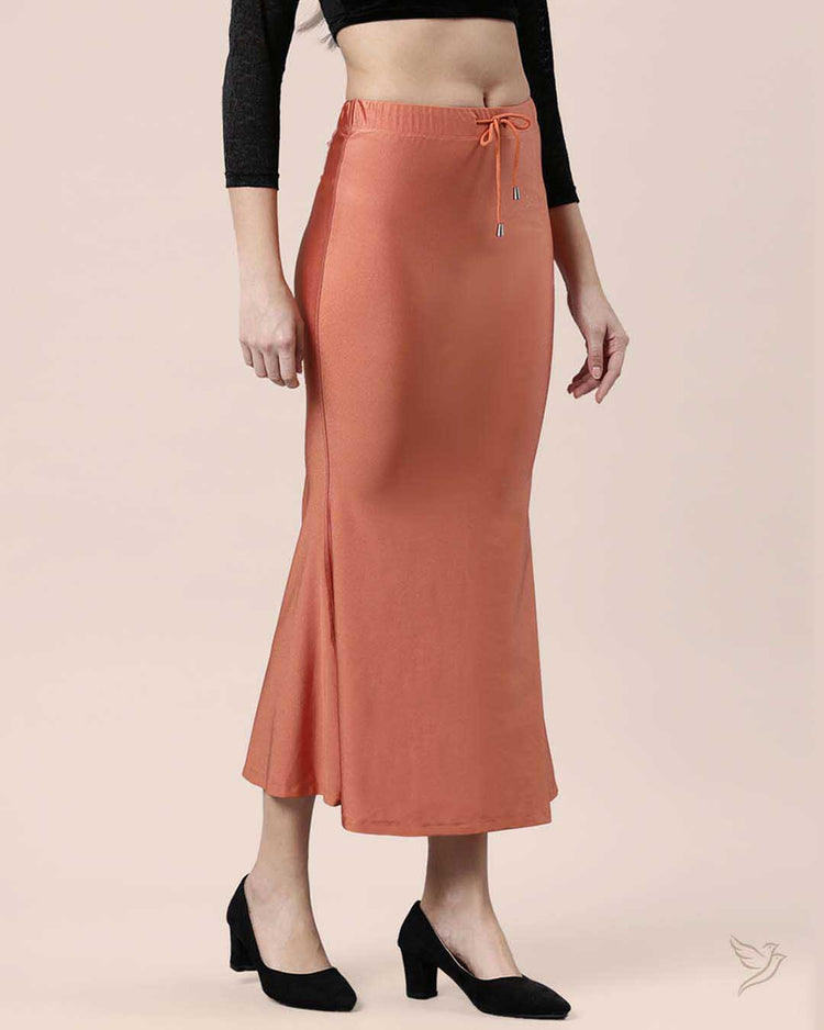 Buy Saree Shaper Shimmer Curious Copper | Twin Birds