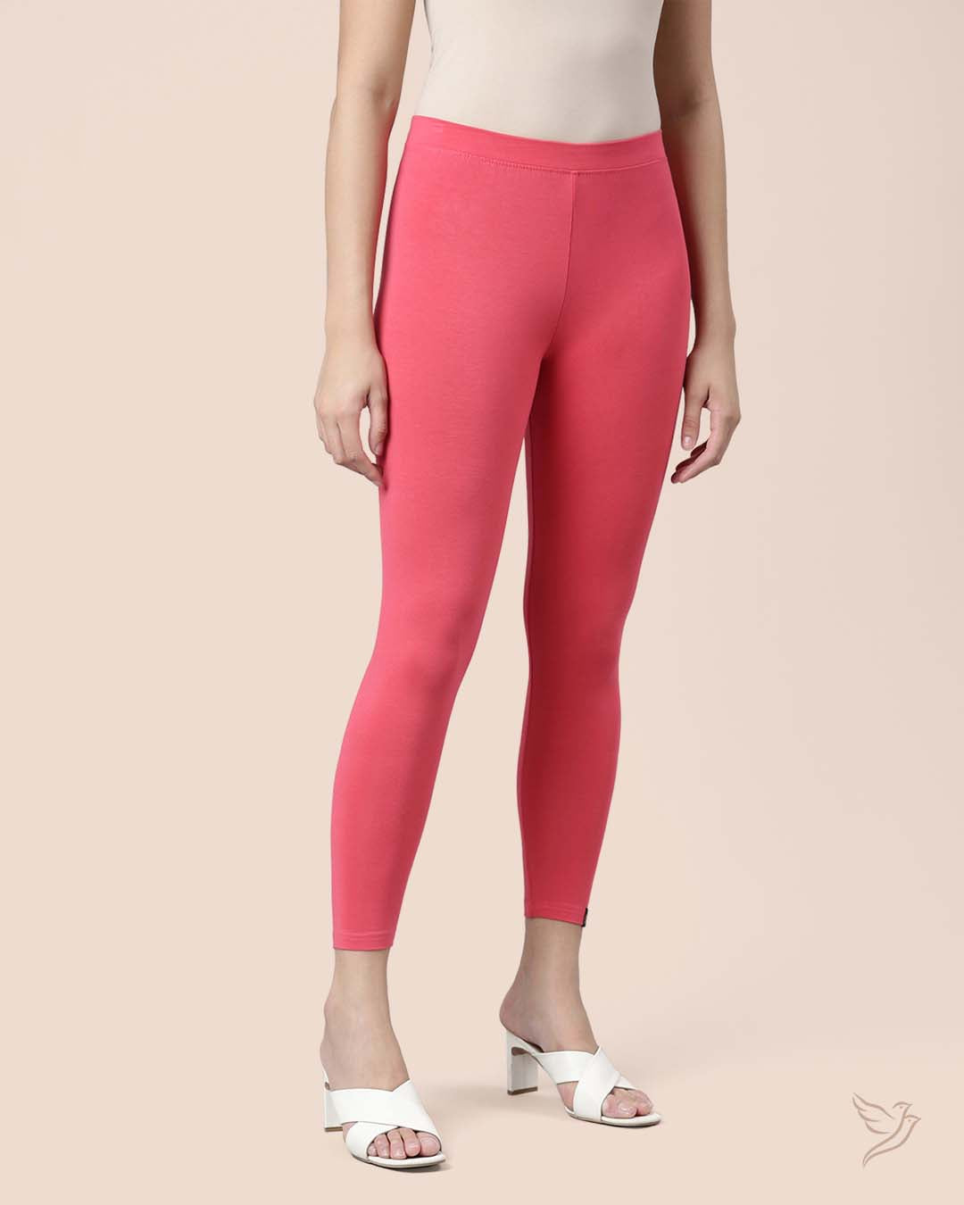 Buy Spiced Coral Women Stylish Cropped Legging Online