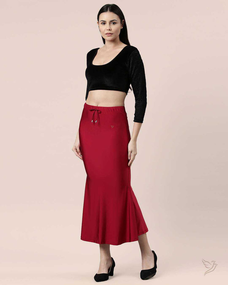 Saree Shaper - Red Velvet
